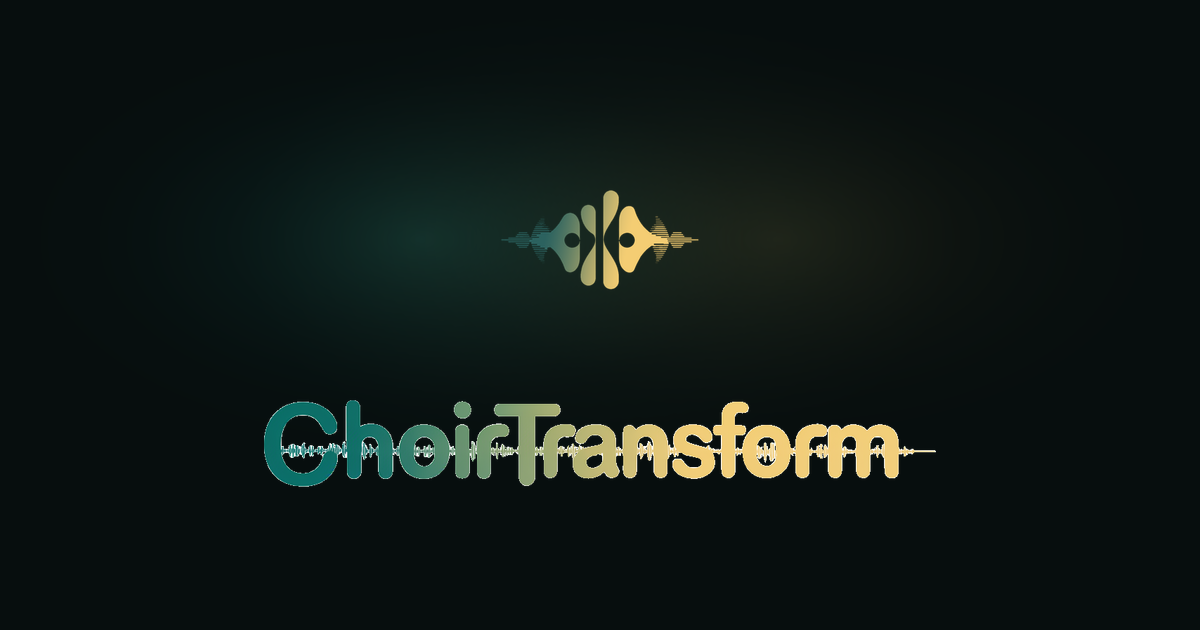 ChoirTransform — Manage Your Choir, Transform Your Music